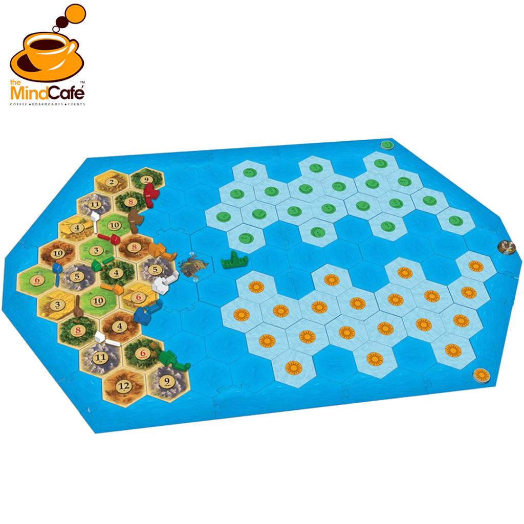 Catan Explorers & Pirates (5-6players) Extension - The Mind Cafe