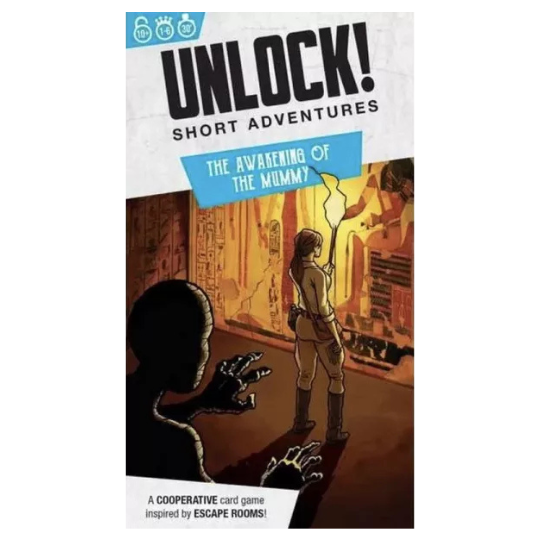 Unlock!: Short Adventures – The Awakening of the Mummy EN - The Mind Cafe