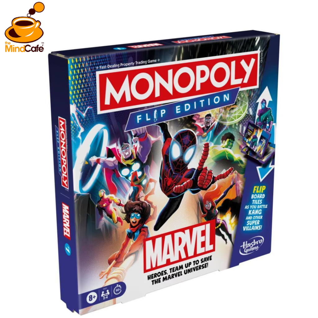 Monopoly Flip Edition: Marvel - The Mind Cafe