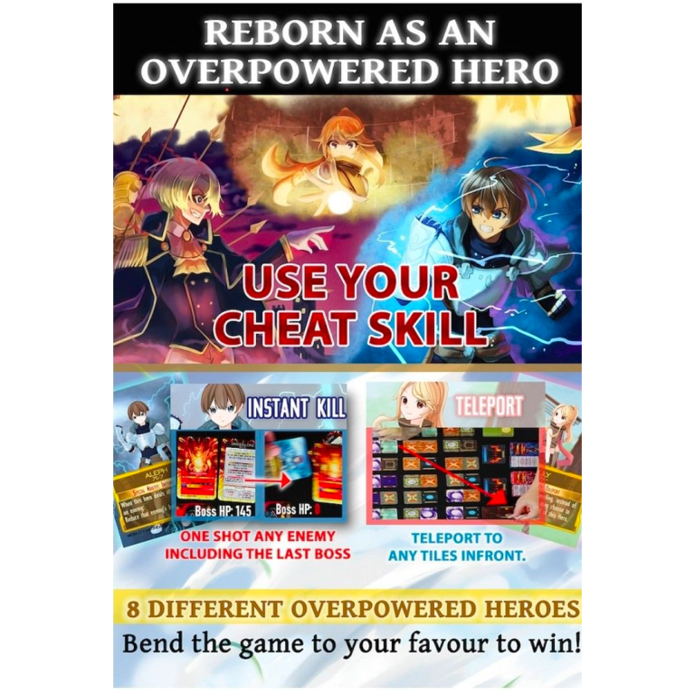 Isekai The Board Game - The Mind Cafe